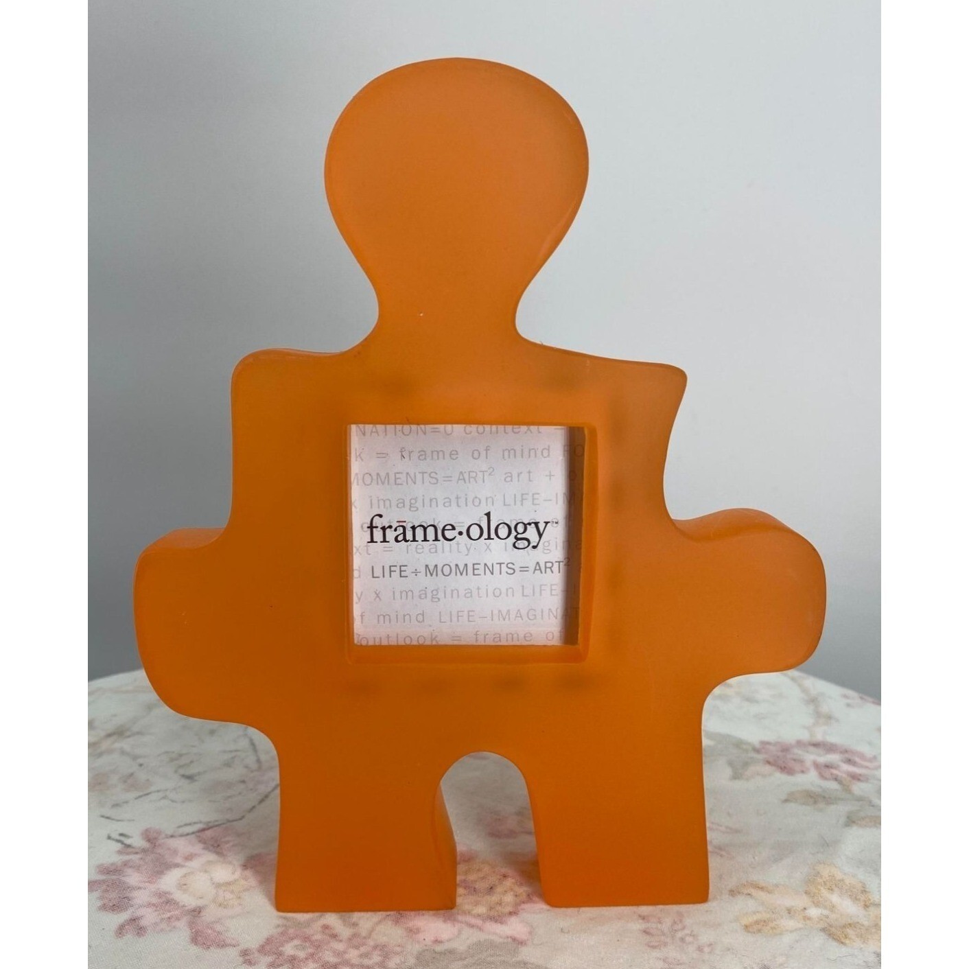 Bright Orange Frame-Ology Puzzle Piece Photo Frame Set of 2 | eBay