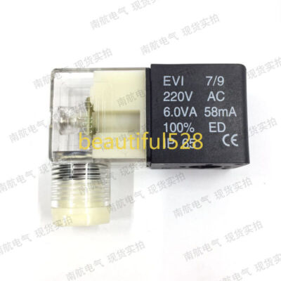 NEW Solenoid Valve Coil EVI7/9 AC220V 6.0VA 58mA IP65 #T123V YS | eBay