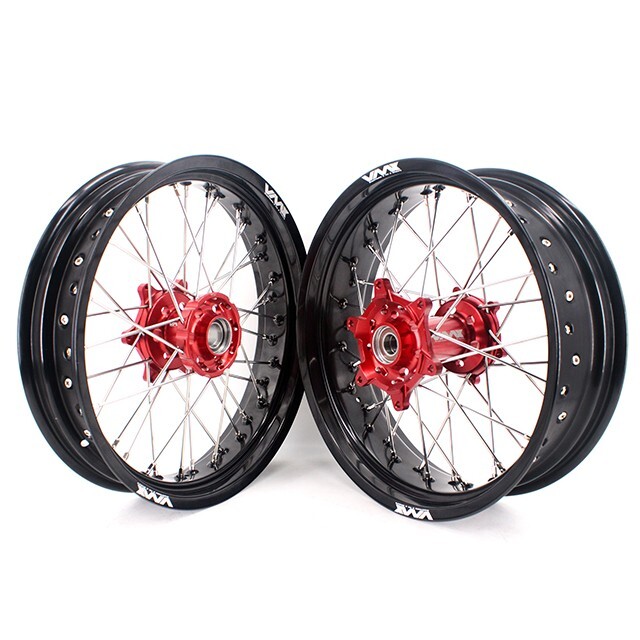 VMX 17" Motard Supermoto Wheels Rims Set Fit For BETA RR 2013-2024 CNC ...