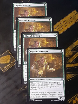 Edgewall Innkeeper x4 , Throne of Eldraine , Near Mint , MTG, FREE ...