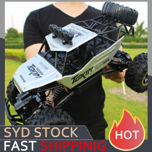 RC 4WD Monster Truck Off Road Buggy Crawler Kid Toy Remote Control Car ...
