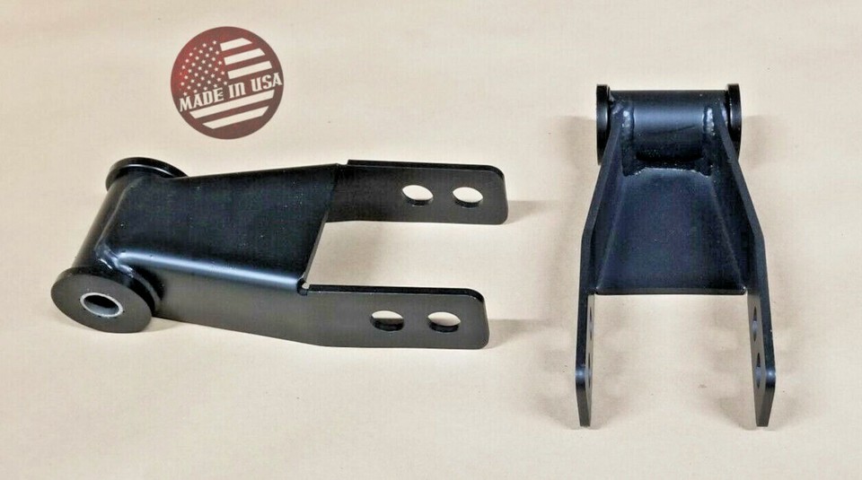 [SR] 1" & 2" Heavy Duty Rear Lowering Drop Shackles Kit FOR 1973-1996 ...