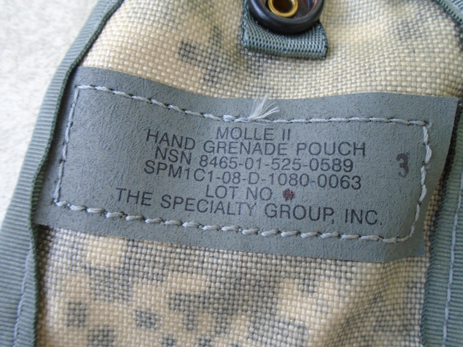 USGI Molle II ACU Fighting Load Carrier FLC Vest Harness w/ 7 Pouches ...