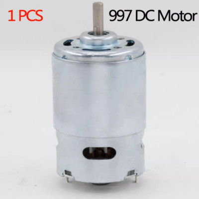 997 DC Motor 12V/24V Powerly High Speed 6000-12000RPM Silent Dual Axis ...