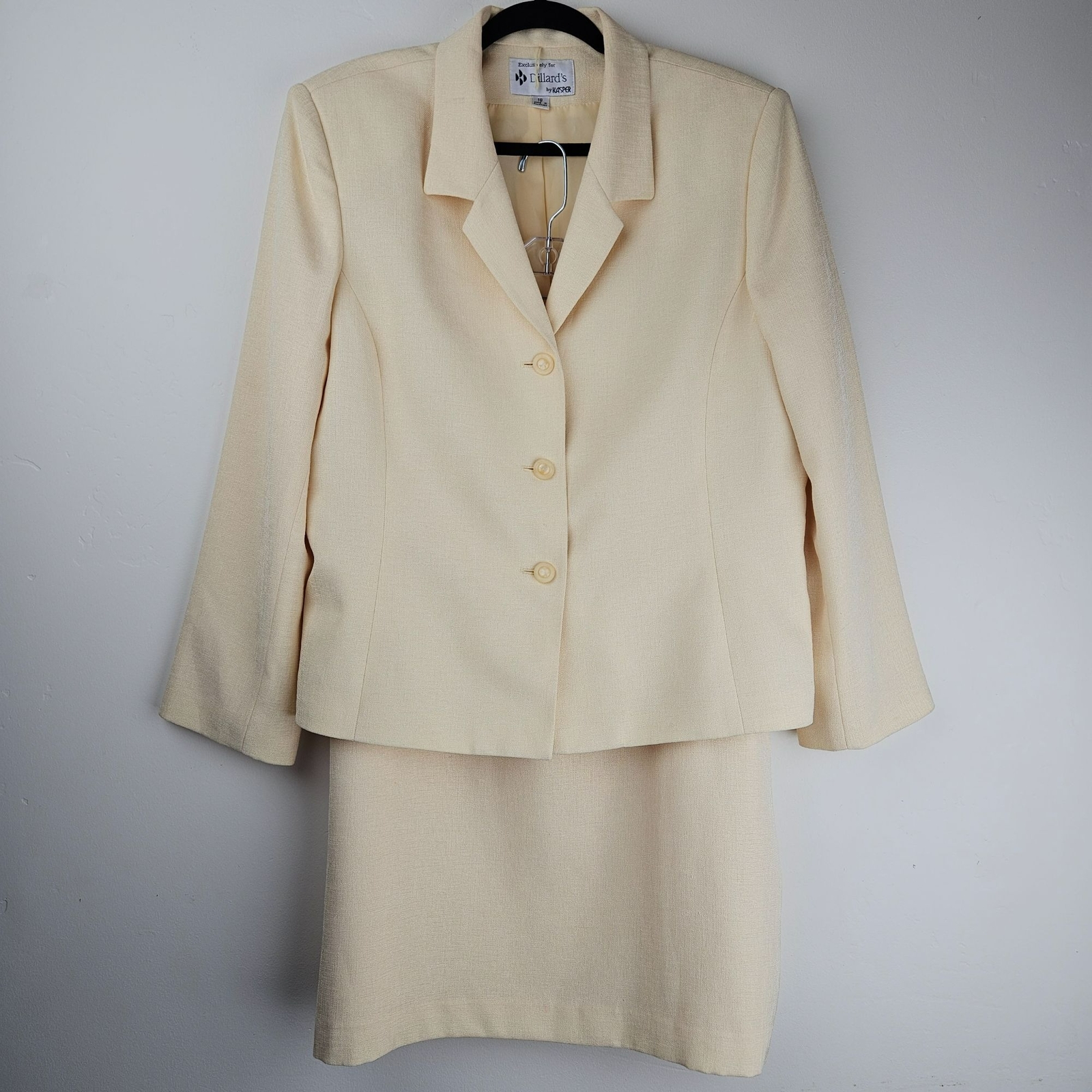 KASPER FOR DILLARDS Jacket and Skirt Suit Set Womens … - Gem