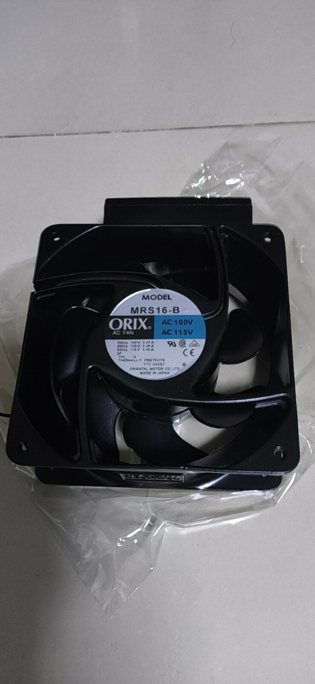 1 PCS ORIX Fan MRS16-B AC 100V AC115V 160*160*62MM 2 wire cooling fan ...