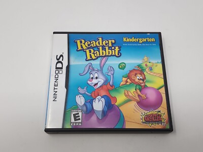 Reader Rabbit Kindergarten Nintendo DS 2009 Learning Game Complete in ...