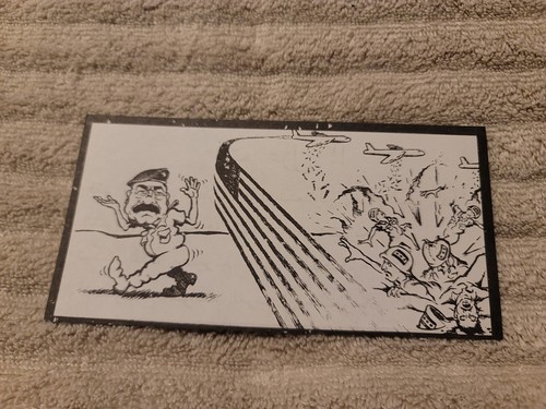 J 1991 Real GULF WAR US MILITARY IRAQ DESERT STORM PSYOPS SURRENDER ...