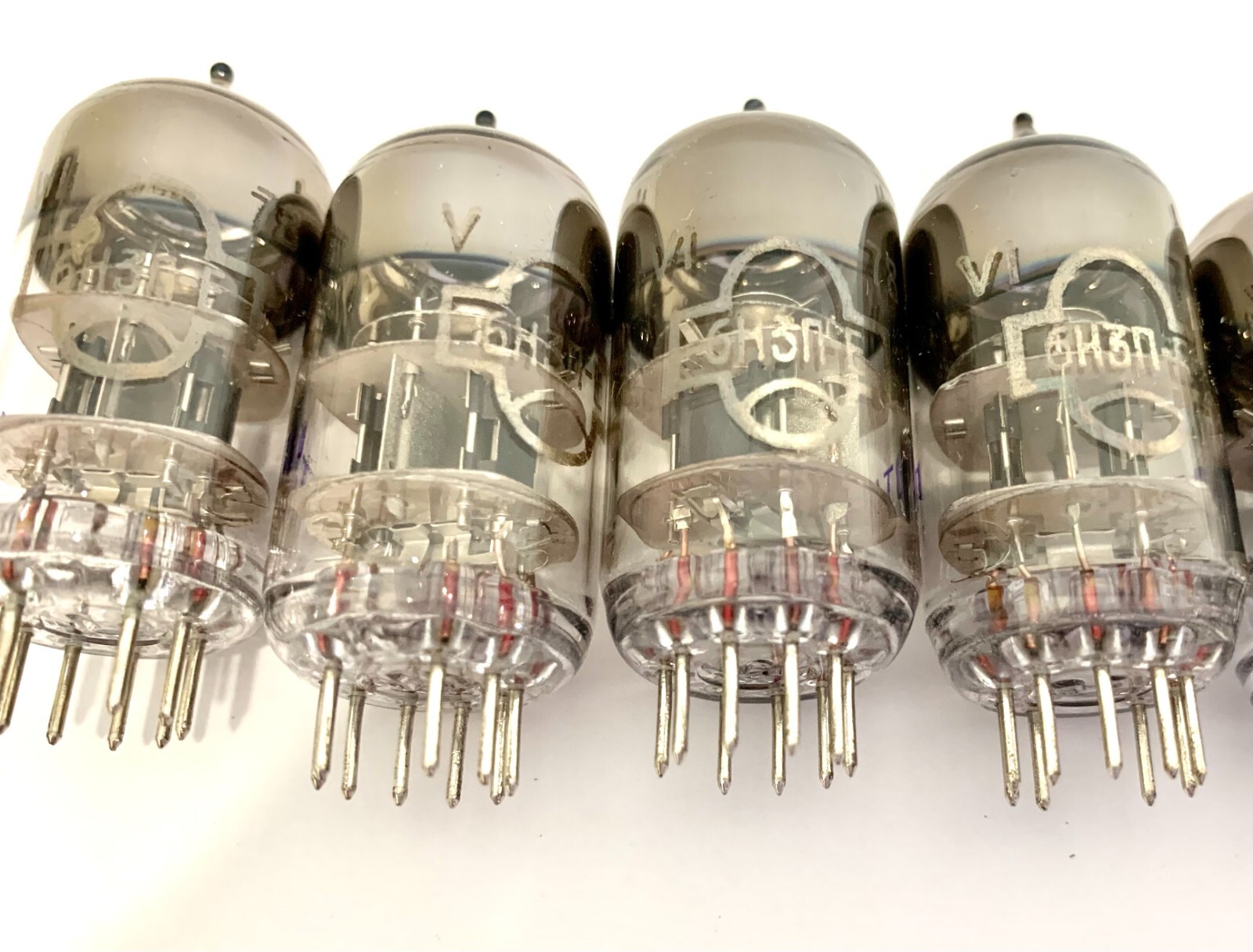 6N3P-E 6Н3П-Е 6CC42 Double miniature triode.New.Same date.Lot 90 pcs ...