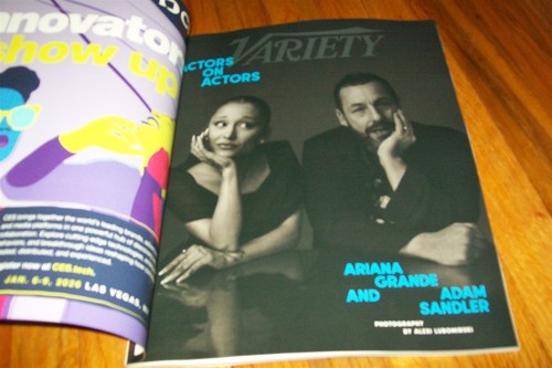 DECEMBER 2025 - VARIETY MAGAZINE - ACTORS ON ACTORS- ARIANA GRANDE ...