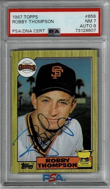 1987+Topps+-+%23658+Robby+Thompson for sale online | eBay