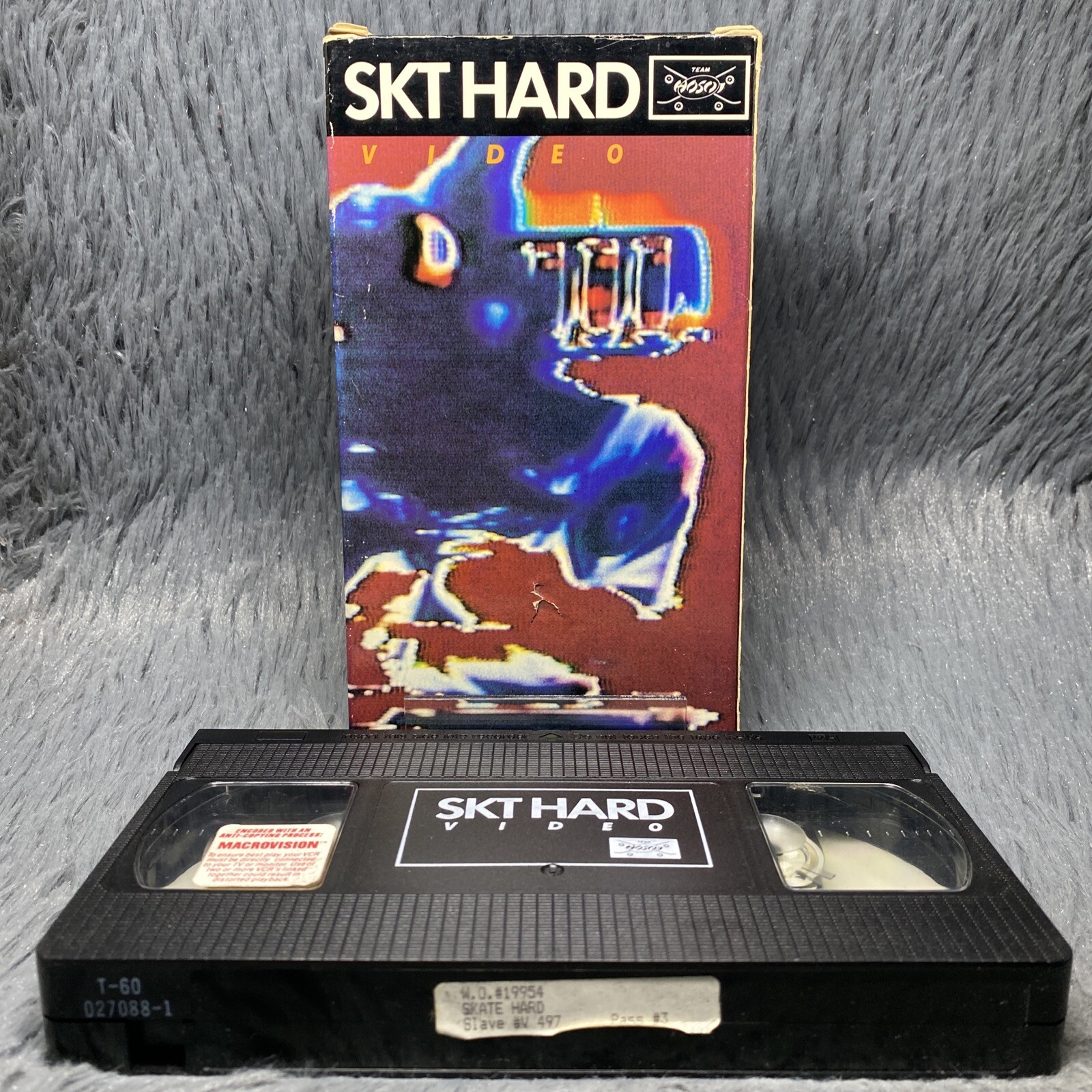 SKT Hard VHS Tape 1988 Skateboarding Team Hosoi Team Rockets Skateboard ...