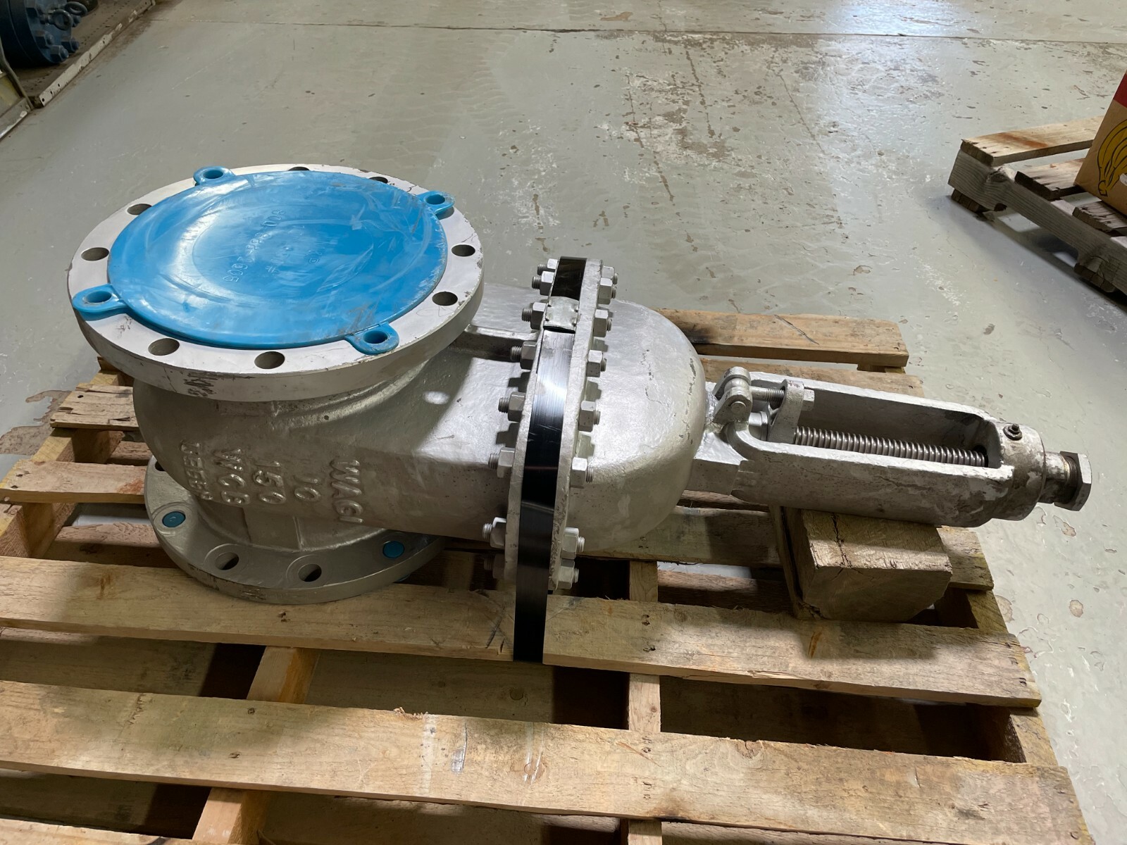 Cast Steel Gate Valve WAGI 5801F 10" 150 Flanged End WCB Body NO HAND ...