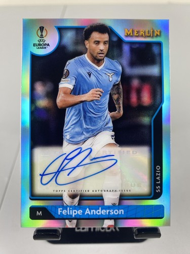 2021-22 Merlin Chrome UEFA Champions League #A-FA Felipe Anderson ...