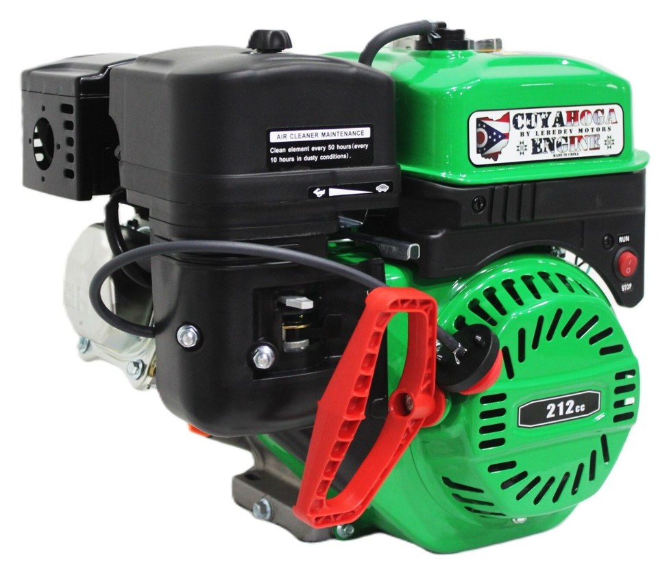 CUYAHOGA 8HP 212cc GENERATOR 8A/100W Recoil Start Horizontal Gas ...