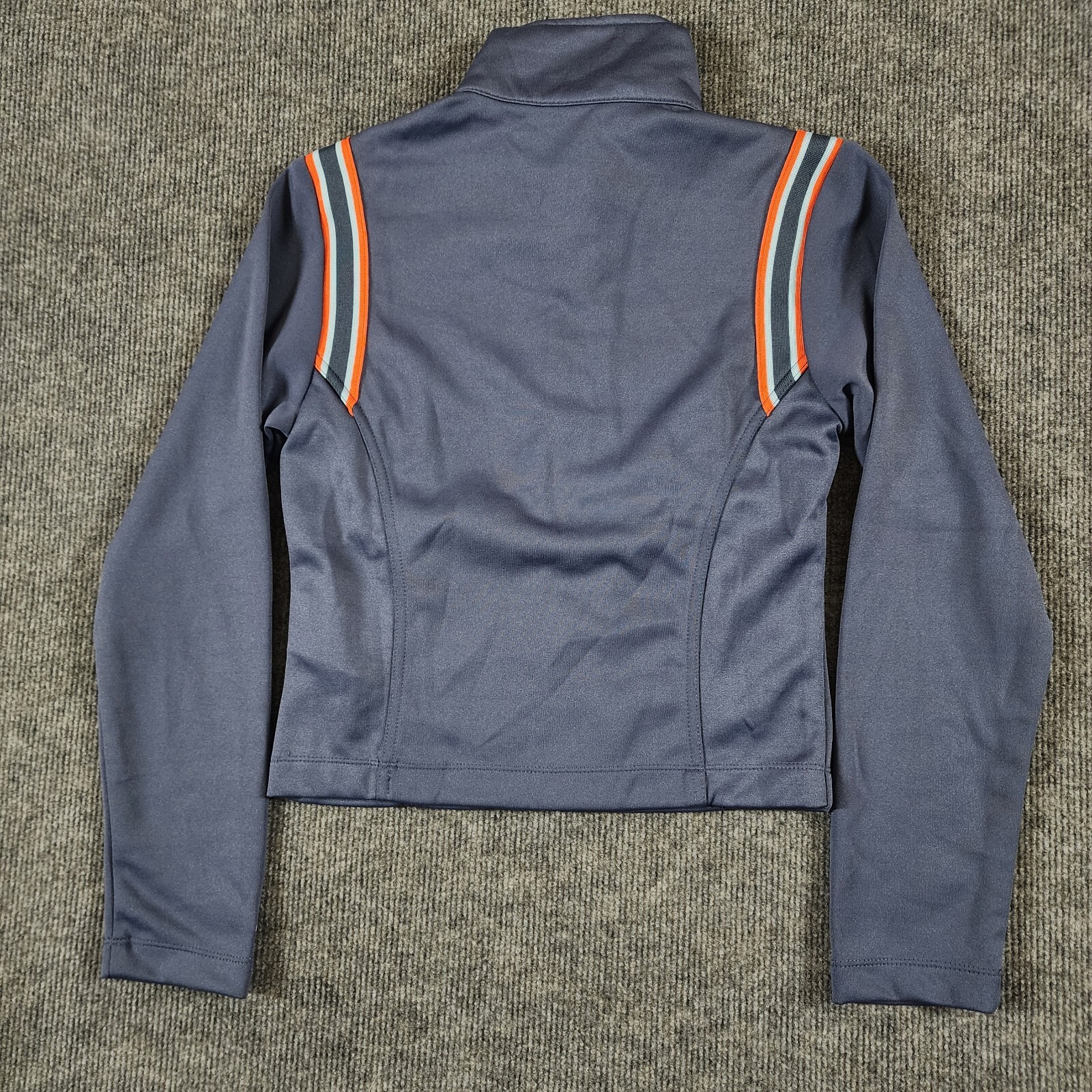 Nike Womens Soft Shell Jacket Sz XS Crop Steel Blue Full Zip 294774-458 ...