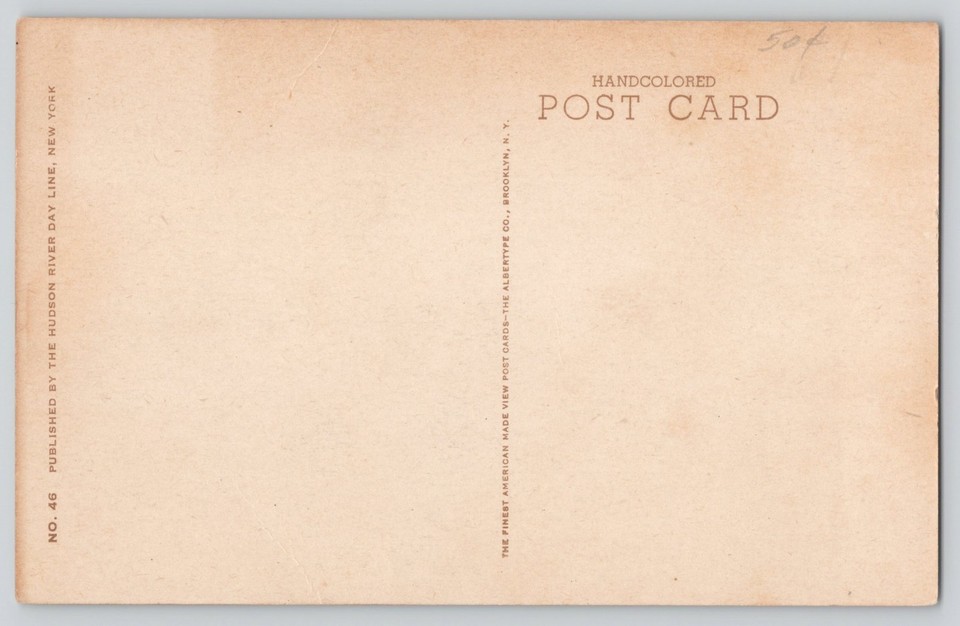 Postcard - Steamer Alexander Hamilton - Passenger Ship on Hudson River ...