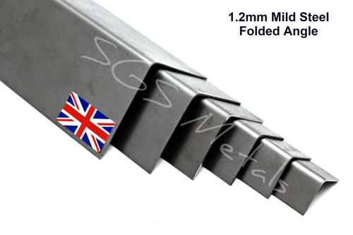 1.2mm MILD STEEL FOLDED ANGLE Metal Wall Corner Protector | eBay