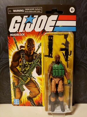 GI Joe Retro Collection Roadblock *NEW/SEALED* | eBay