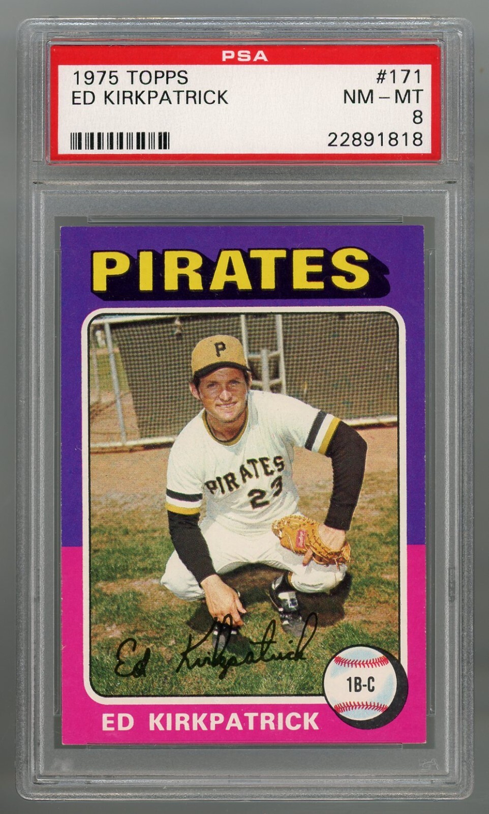 1975 Topps #171 Ed Kirkpatrick PSA 8 NM-MT #22891818 **GH0822** | eBay