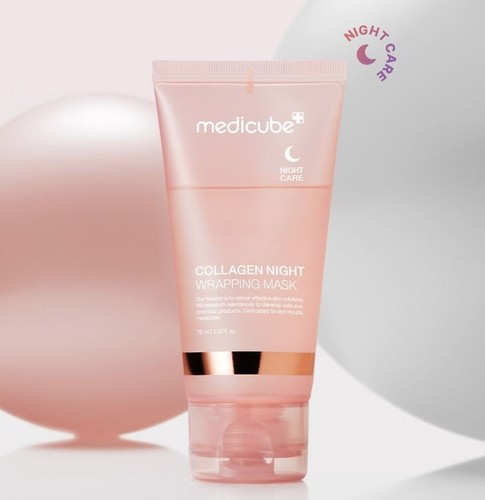 MEDICUBE Collagen Night Wrapping Mask 75ml | eBay Australia