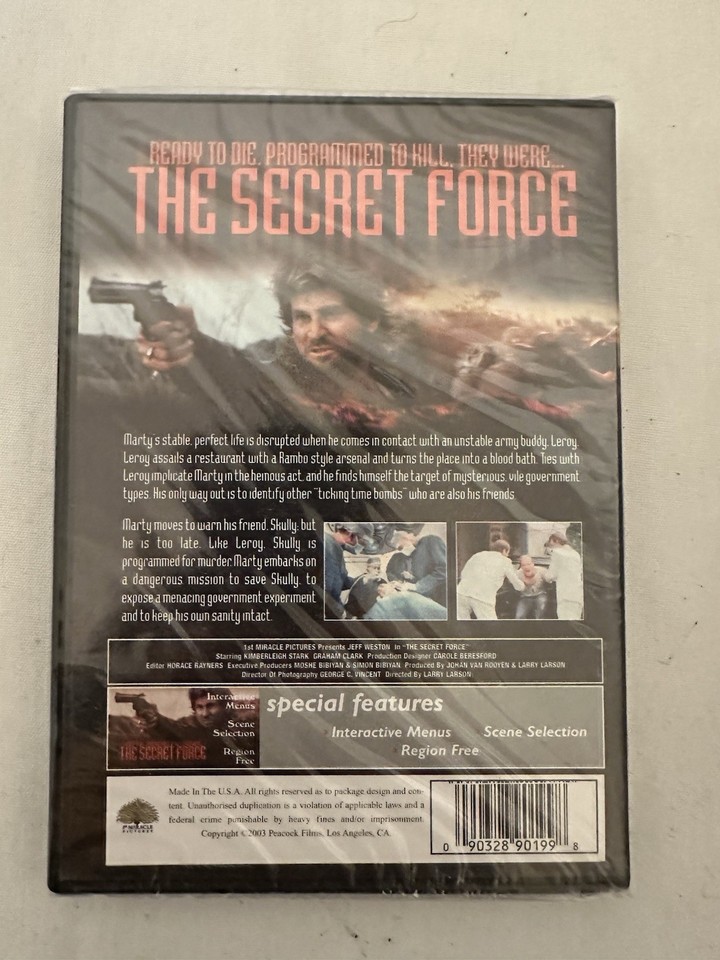 The Secret Force (2003,DVD) BRAND NEW SEALED | eBay