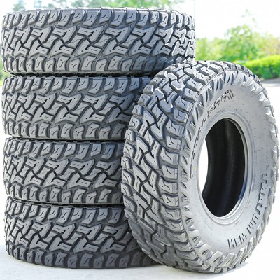5 Tires 35X12.50R17 Predator New Mutant X-RT RT R/T Rugged Terrain Load ...