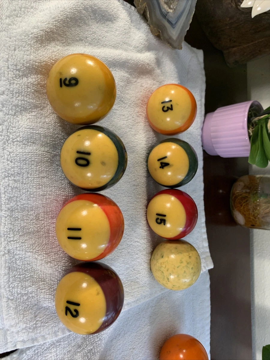 Rare Antique Pool Balls