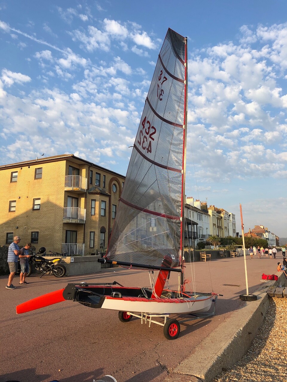 Farr 3.7 Single handed Racing Trapeze Boat | eBay