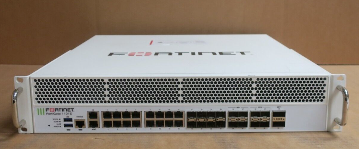 Fortinet FortiGate 1101E FG-1101E 2U Rackmount Firewall Security ...