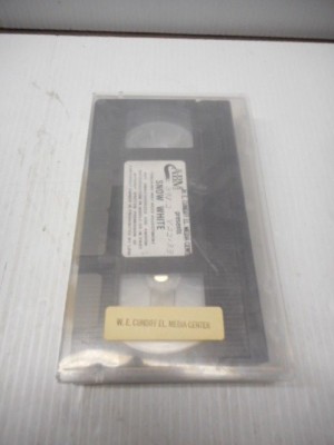 ABM Snow White VHS Video Cassette No Original Jacket | eBay