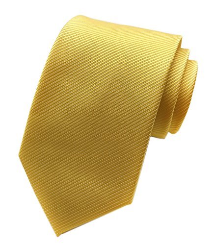 Men's Solid Color Ties Fine Stripe Smooth Graduation Formal One Size ...
