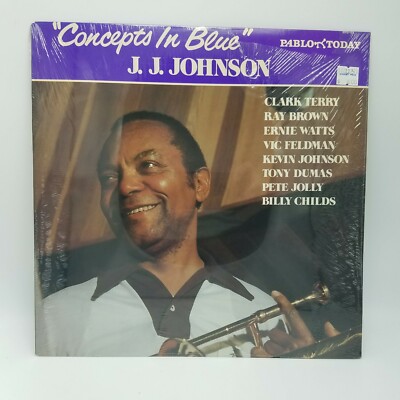 J.J. JOHNSON ~ Concepts in Blue ~ SEALED ~ Pablo Today 1981 Record Jazz ...
