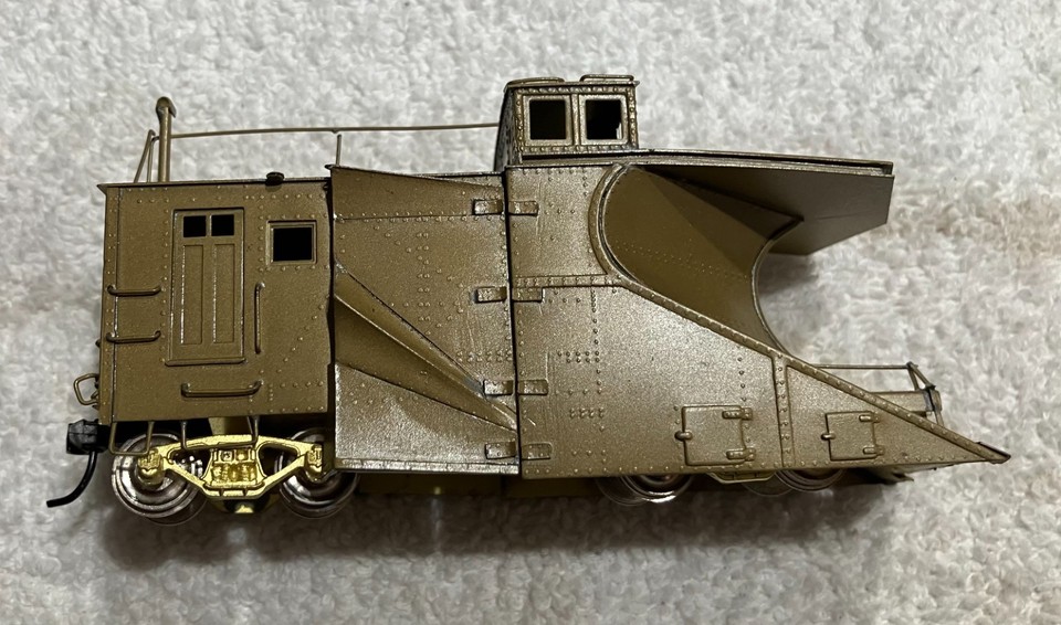 Custom Brass Snow Plow HO scale model train | eBay