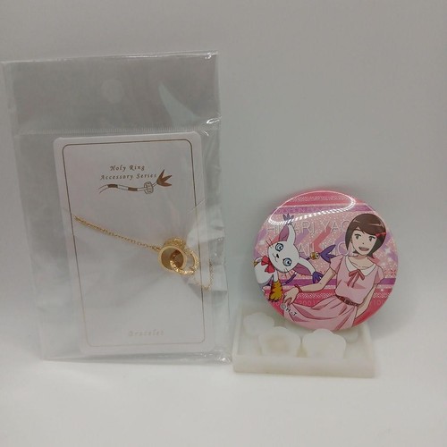Digimon Yagami Hikari Tailmon Holy Ring Bracelet Can Badge | eBay