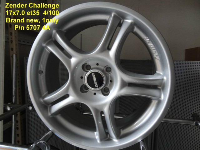 Zender Challenge Wheel 17x7 4x100 Alloy Rim Mag Spare Genuine for sale ...