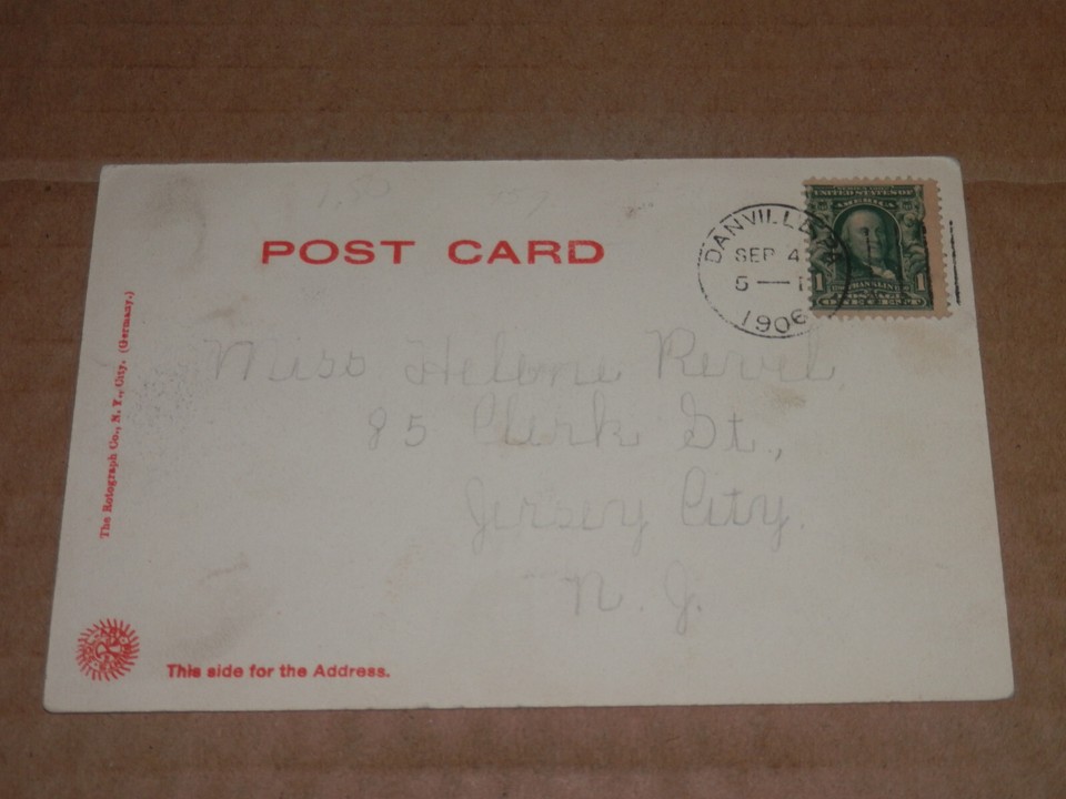 DANVILLE PA - 1906 USED POSTCARD - HIGH SCHOOL - ROTOGRAPH POSTCARD | eBay