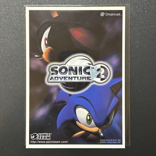 Sonic Adventure 2 Postcard SEGA Dreamcast From Japan | eBay