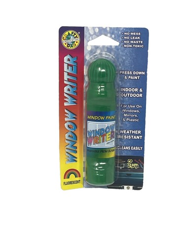 VINTAGE NEW OLD STOCK SEALED Crafty Dab Window Writer ( Green ) Free ...