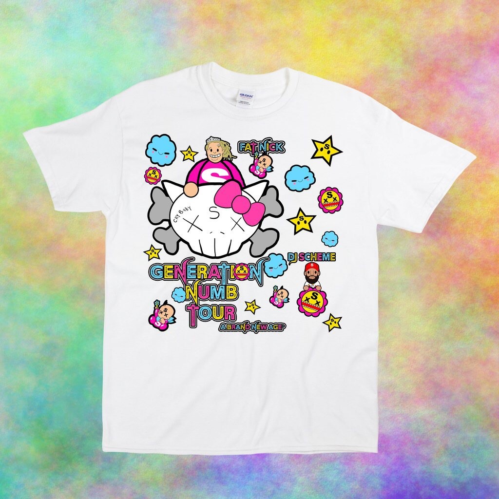 Sukamii DJ Scheme Generation Numb Tour Merch Tee Size SMALL *Order ...