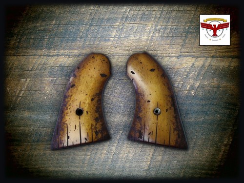 UBERTI 1858 REMINGTON GRIPS ~ MAGNA-TUSK™ AGED DISTRESSED IVORY | eBay