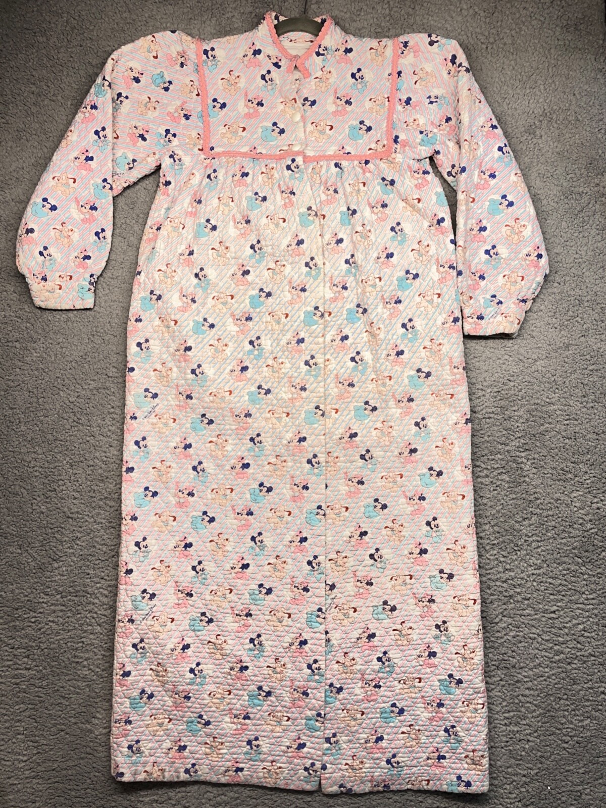 *RARE* Vintage 1985 Disney Night Gown Pajamas Embroid… - Gem