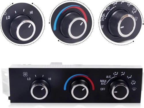 New 599-217 A/C Heater Climate Control Panel For Chevrolet GMC Express ...