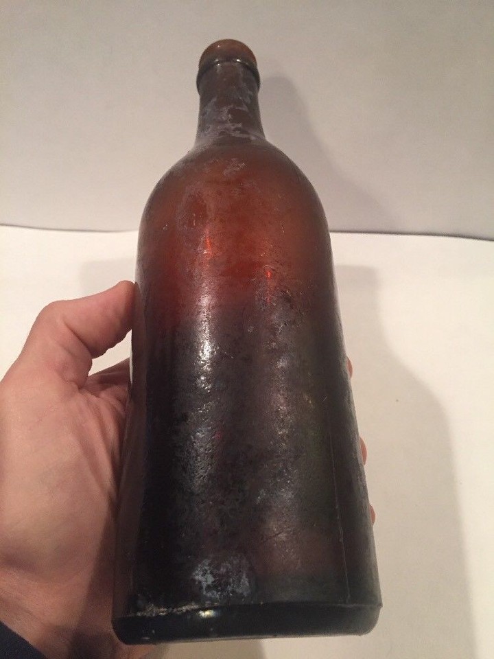 1900 ESB EB E&B ESB Rare Vintage Amber Clam Sauce Bottle BB-0406 | eBay