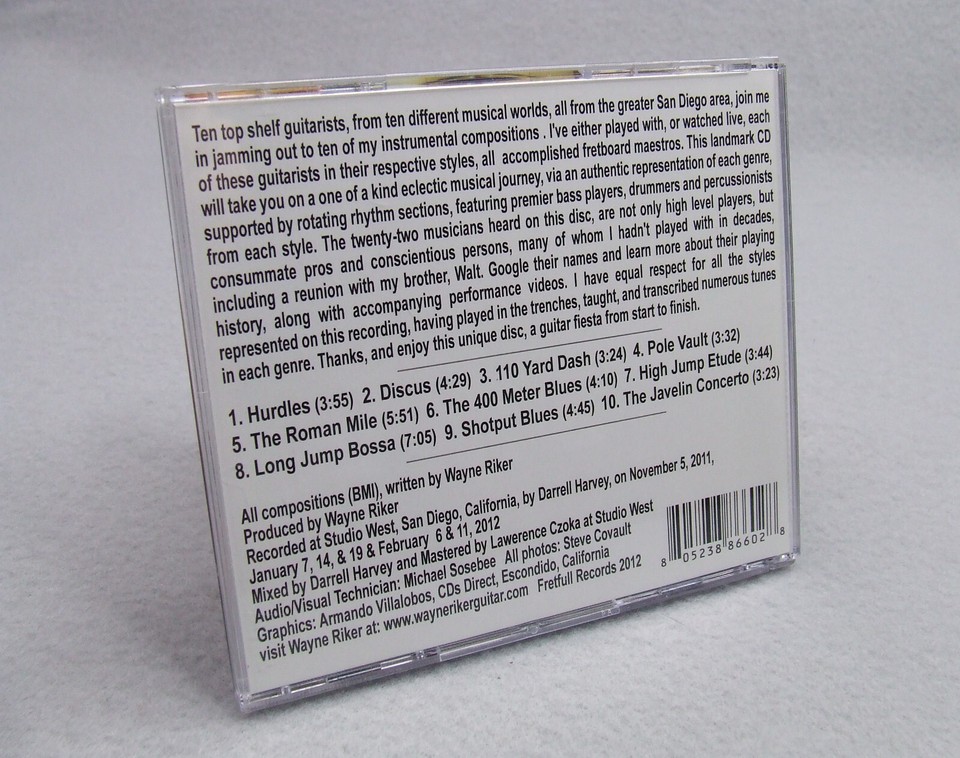 The Wayne Ricker Collective - Guitar Decathalon (CD, 2012) Rare | eBay