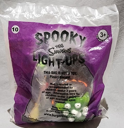 Burger King The Simpsons Spooky Light-ups #10 Marge Kids Meal Toys ...