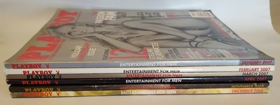 PLAYBOY Magazines Mixed Lot Of 6 Issues 2007 & 2008 Pamela Anderson | eBay