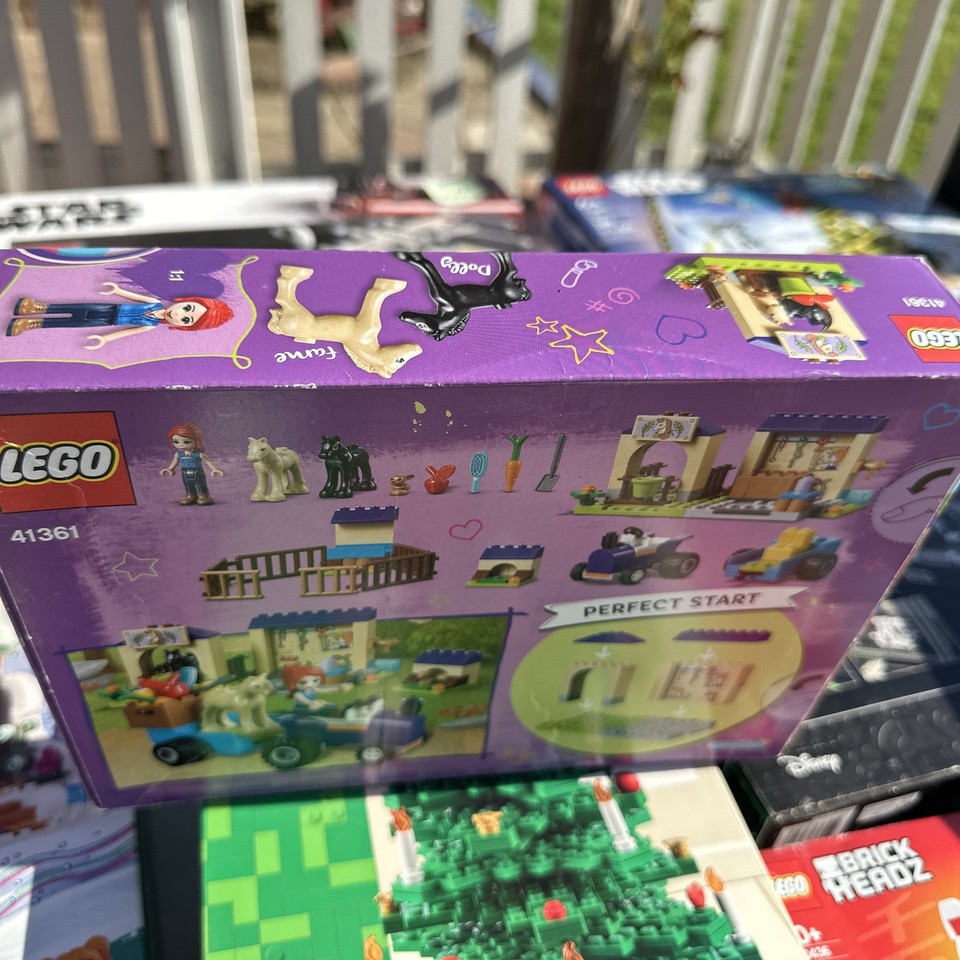 Lego Friends set 41361 Mia's Foal Stable complete with instructions 100 ...