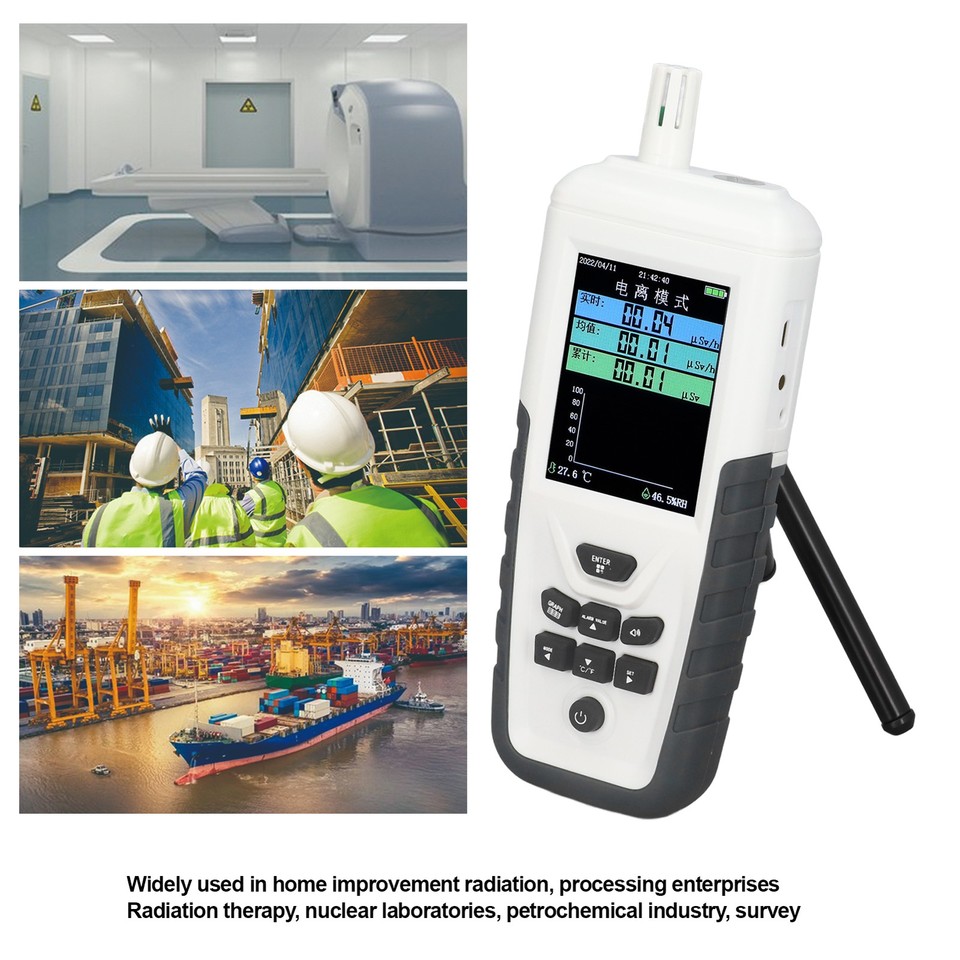 Nuclear Radiation Detector Beta Gamma X Ray Tester Dosimeter Monitor ...
