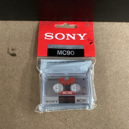 Sony Microcassette 90 Minute MC-90 NEW & SEALED! | eBay